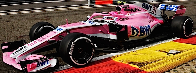 Viernes en Bélgica - Racing Point Force India debuta en Spa - Graining F1